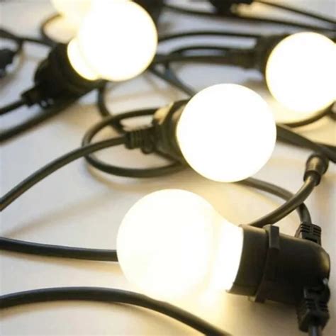 Гірлянда вулична Ретро Лампочки на 20 штук від Usb Warm Bulbs Led 50 і