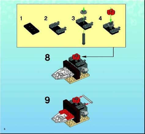 Lego Instructions For Set 3825 Krusty Krab Spongebob Squarepants None