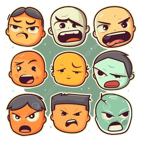 Anger Emotion Faces