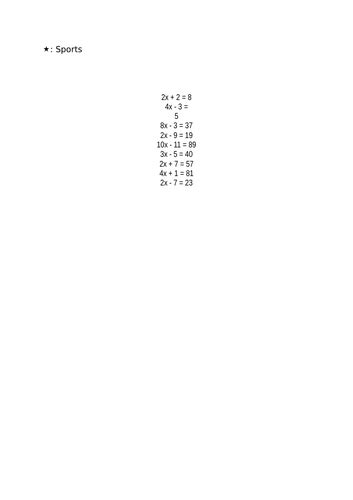 Differentiated Codebreaker Solving Two Step Equations With Algebra