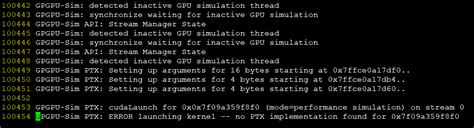Running Issue Gpgpu Sim Gpgpu Sim Distribution GitHub