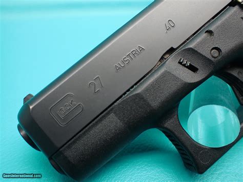 Glock 27 Gen 3 40sandw 35bbl Pistol W Factory Case And Two Magssold