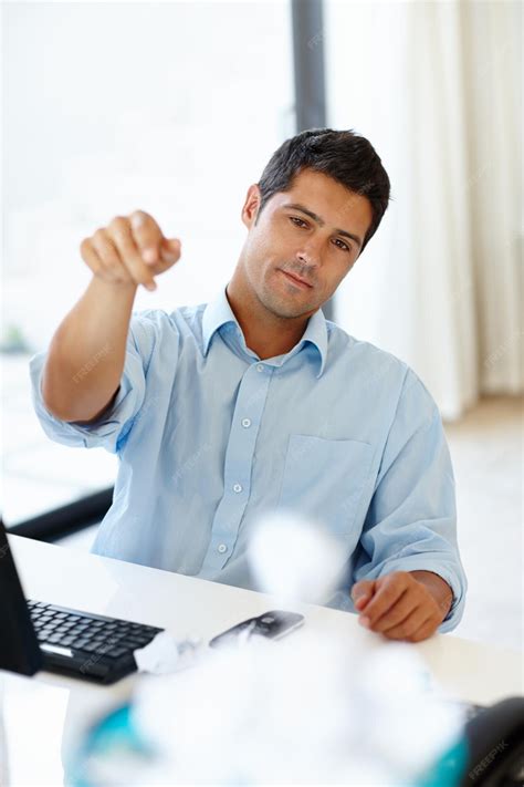 Premium Photo Paper Throw Man And Burnout In Home Office With Laptop Boredom And Discard For