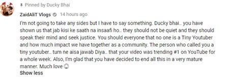 Sham Idrees Ducky Bhai Controversy Shahveer Jafry Breaks Silence