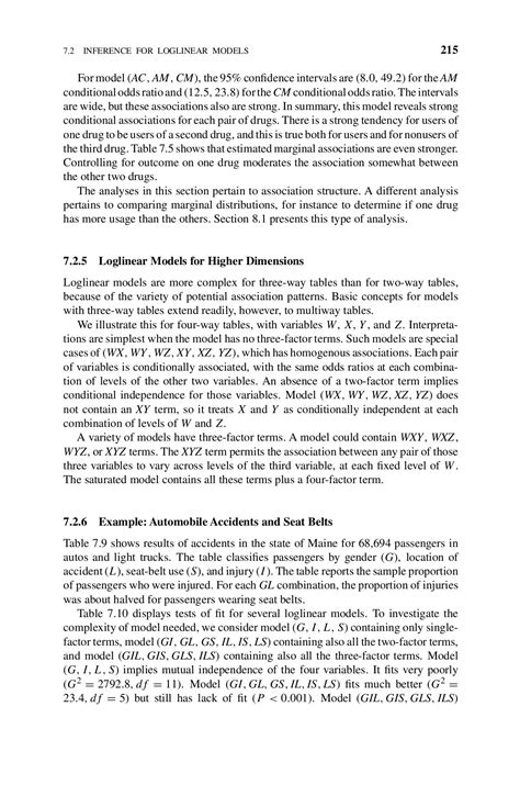 Introduction To Categorical Data Analysis 805 Orawansa Page 235 Flip Pdf Online Pubhtml5