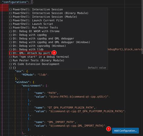 QML Debugging in Visual Studio Code