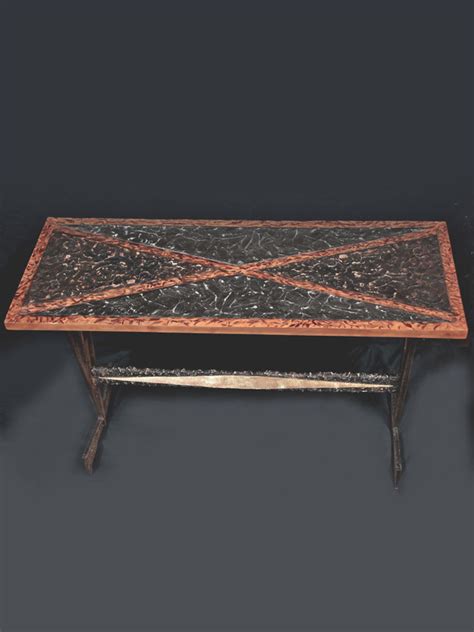Rectangul Triangle Custom Table From Royalston Arts Foundry