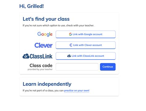 Join A Class With A Class Code Noredink Help Center