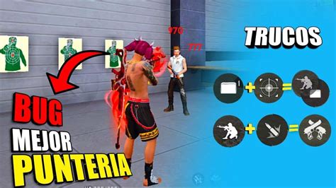 Domina FREE FIRE PUNTERÍA Mejorada TRUCOS Top