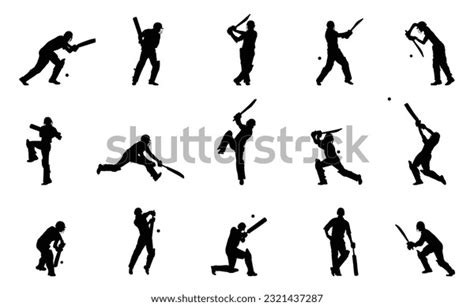 Batsmen Illustrator Over 76 Royalty Free Licensable Stock Vectors