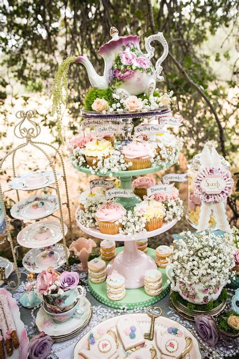 Karas Party Ideas Vintage Tea Party Karas Party Ideas