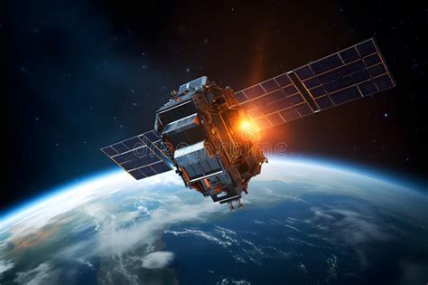 Telecommunication Satellite Providing Global Internet Network And High