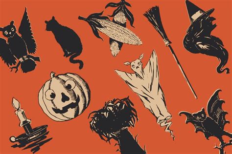 Retro Halloween Wallpapers Top Free Retro Halloween Backgrounds