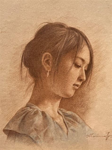 代購代標第一品牌－樂淘letao－【森本草介の複製写実画（印刷）】 ≪セピアのデッサン 2≫