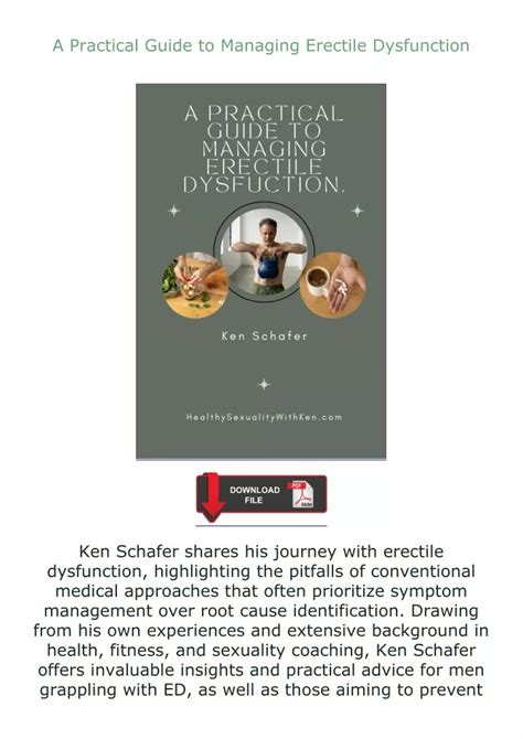 Ppt ️pdffull Download A Practical Guide To Managing Erectile