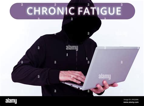 Text Showing Inspiration Chronic Fatigue Business Approach A Disease