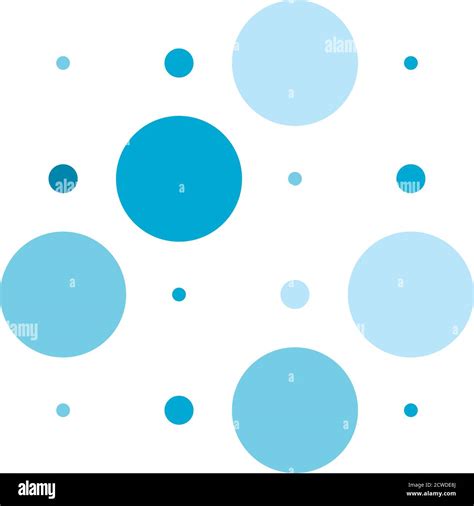 4x4 Circles Dots Variation Design Dotted Speckles Freckles Stock