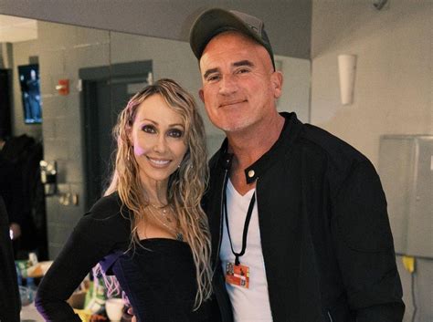 Miley Cyrus Stepdad Dominic Purcell Supports Her At Grammys