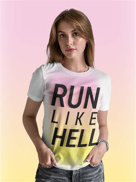 Run Like Hell T Shirt Dr Nae