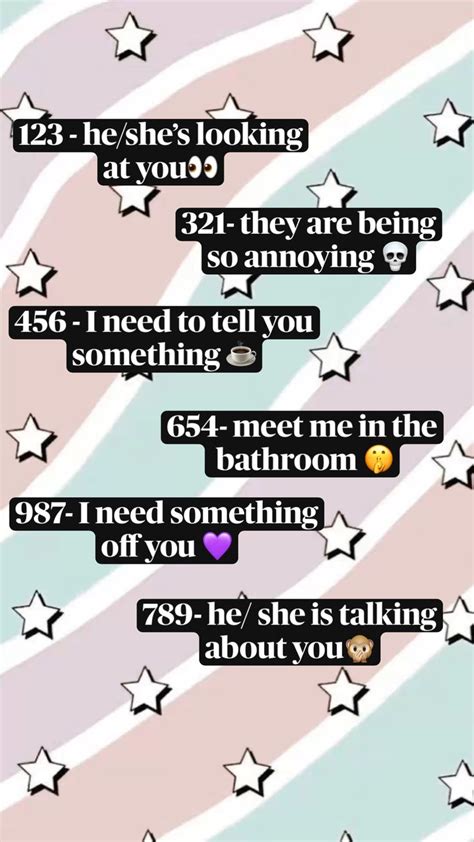 Finger Codes For School Life Hacks For School School Routine For