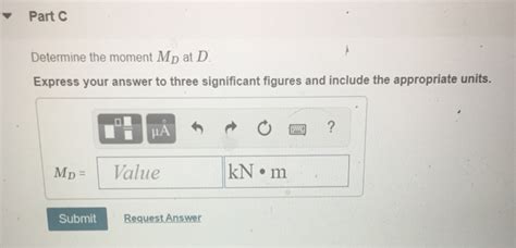 Solved 8 KN And Determine The Components Of Reaction At D Chegg