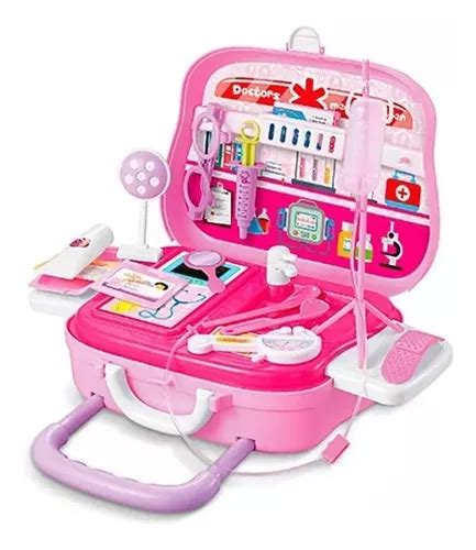 Juguete Valija Con Ruedita Mi Primer Consultorio De Doctora MercadoLibre