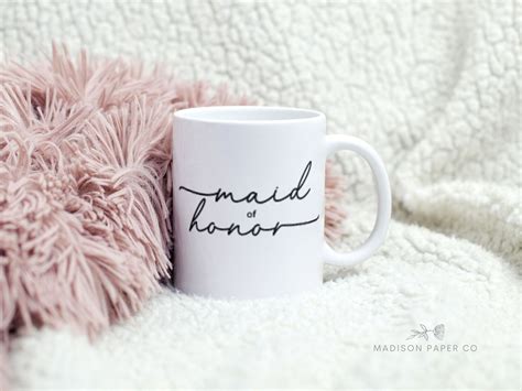 Maid Of Honor SVG Bachelorette Party Wedding Party Cut File Cricut Silhouette 107 Etsy