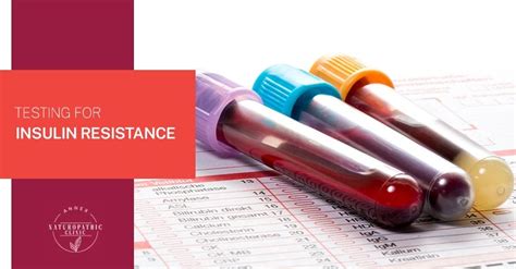 How To Accurately Test For Insulin Resistance Annex Naturopathic Clinic