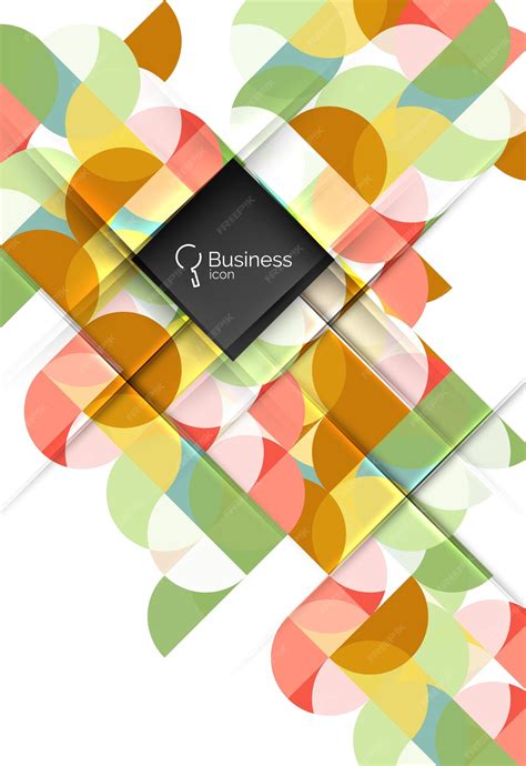 Premium Vector Geometric Shape On White Vector Vector Template