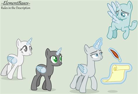 Mlp Base 191 By Elementbases On Deviantart
