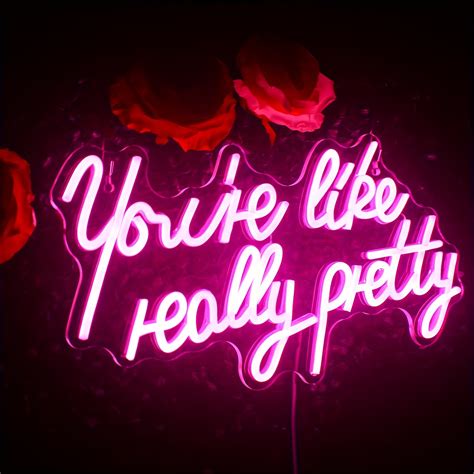 Youre Like Really Pretty Neon Signs Led Neon Light For Temu Ireland