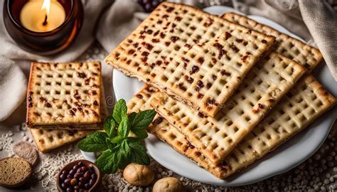 Matzah For Passover Stock Illustration Illustration Of Hebrew 348517443