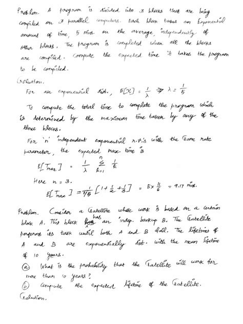 Exponential And Gamma Distribution Pdf