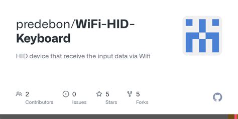 Github Predebonwifi Hid Keyboard Hid Device That Receive The Input Data Via Wifi