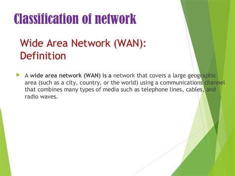 Classification Of Computer Networks