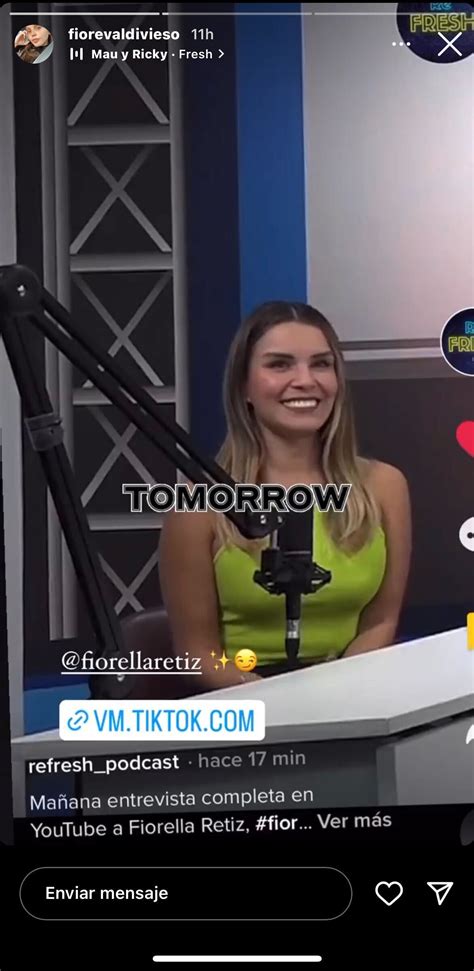 Fiorella Retiz Revela Toda Mi Vida He Estado Con Personas Mayores De