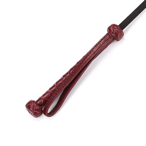Шлепалка сердечко Liebe Seele Wine Red Riding Crop With Heart Shape Tip