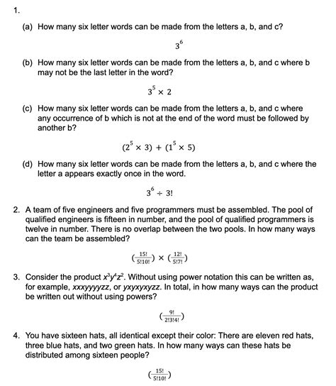 University Level Discrete Math Are These Permutationscombinations