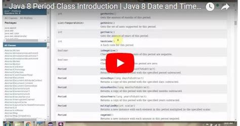 Java Ee Java 8 Period Class Introduction Java 8 Date And Time Java Date And Time