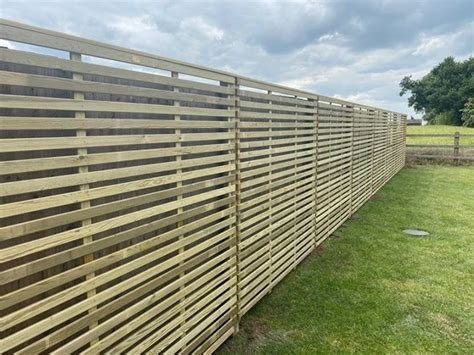 Venetian Metro Fence Panels Jacksons Fencing