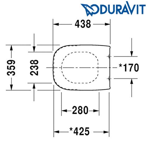 Duravit D Code Toilet Seat Cover 006739