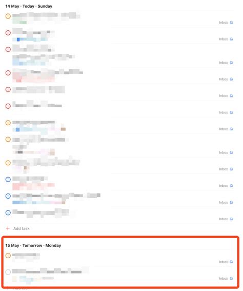 Tasks For Tomorrow Not Showing In Board Layout But Works In List