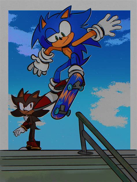 15538 Safe Artistyouhalfwit Shadow The Hedgehog Sonic The