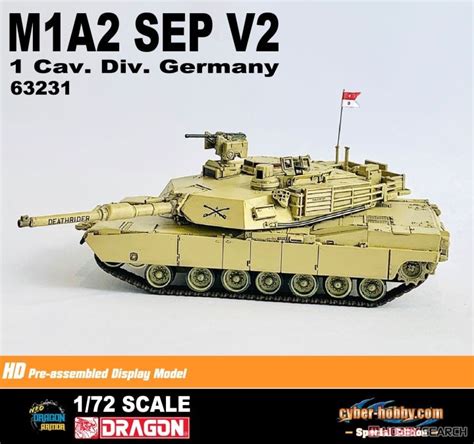 アメリカ軍 M1a2 エイブラムス Sep V2 第1騎兵師団 デスライダー ドイツ駐留部隊 完成品 完成品afv 商品画像1