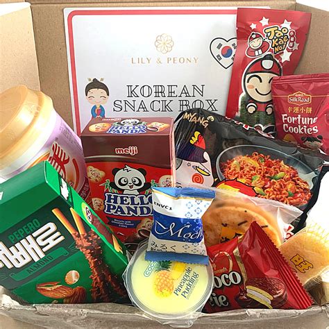 Kawaii Cute Deluxe Korean Asian Snack Box Birthday T Box Etsy Uk