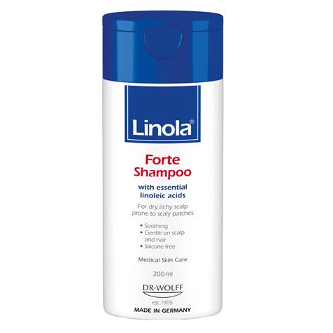 Шампоан Dr Wolff Linola Forte за чувствителен и сух скалп против невродермит 200мл Emag Bg