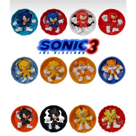 Coleção Completa Sonic O Filme Lacrado McDonald s Shopee Brasil