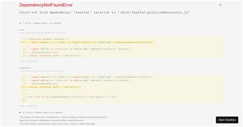 Leaflet Polylinedecorator Codesandbox