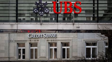 Credit Suisse And Ubs Group A Landmark Merger With Promising Potential