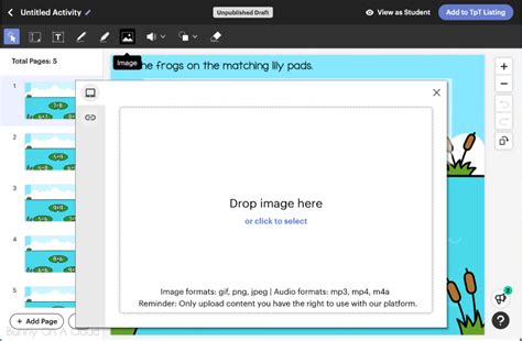 How To Create Digital Activities Drag And Drop Matching Part 2 Tpt